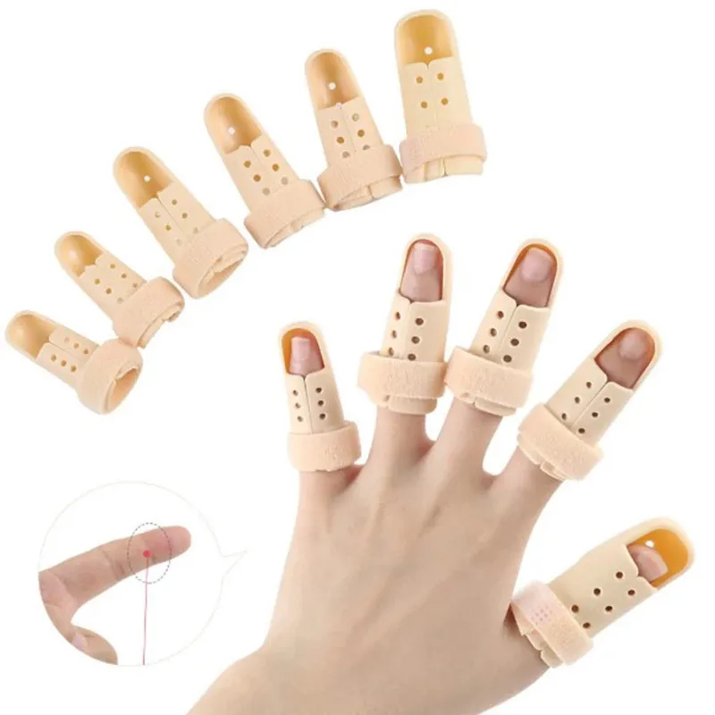 Finger-Fixation-Splint-Fracture-Cap-Joint-Dislocation-Sprain-Corrector ...