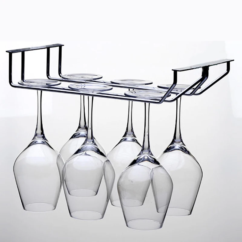 Stainless-steel-wine-rack-single-and-double-row-wine-glass-rack-high ...