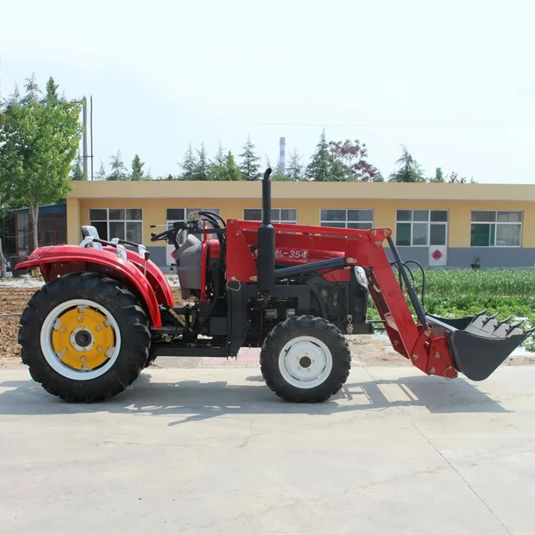 35hp Tractor Four Wheel 4*4 With Front Forklift Multi-purpose ...