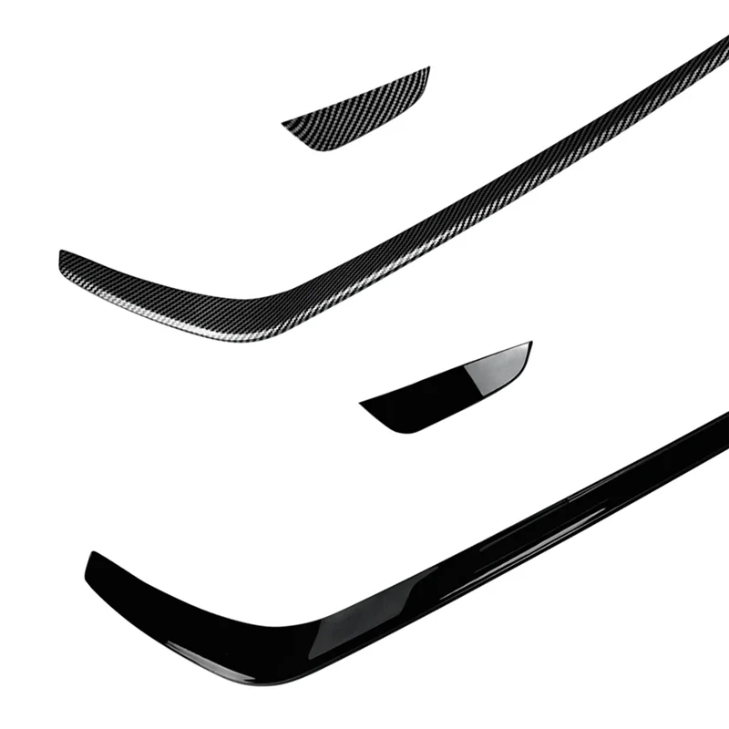 Car Front Bumper Spoiler Splitter Cover Side Lip Splitter Trim For VW ...