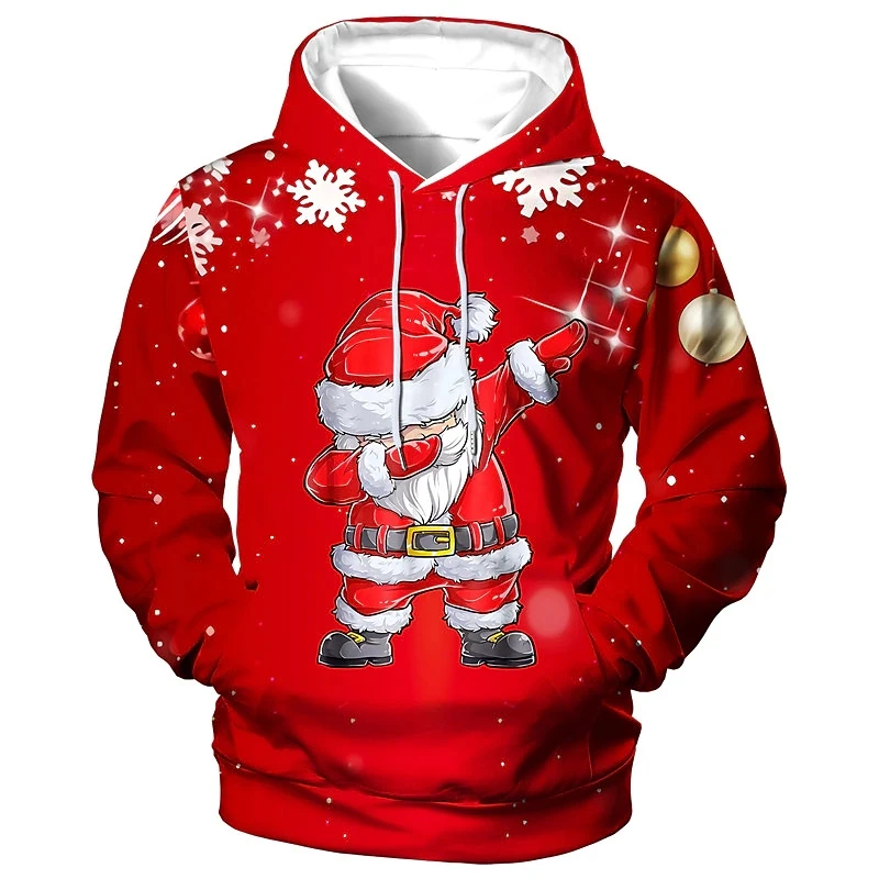 Sudadera-con-capucha-de-Navidad-para-hombre-ropa-de-gran-tama-o-de ...