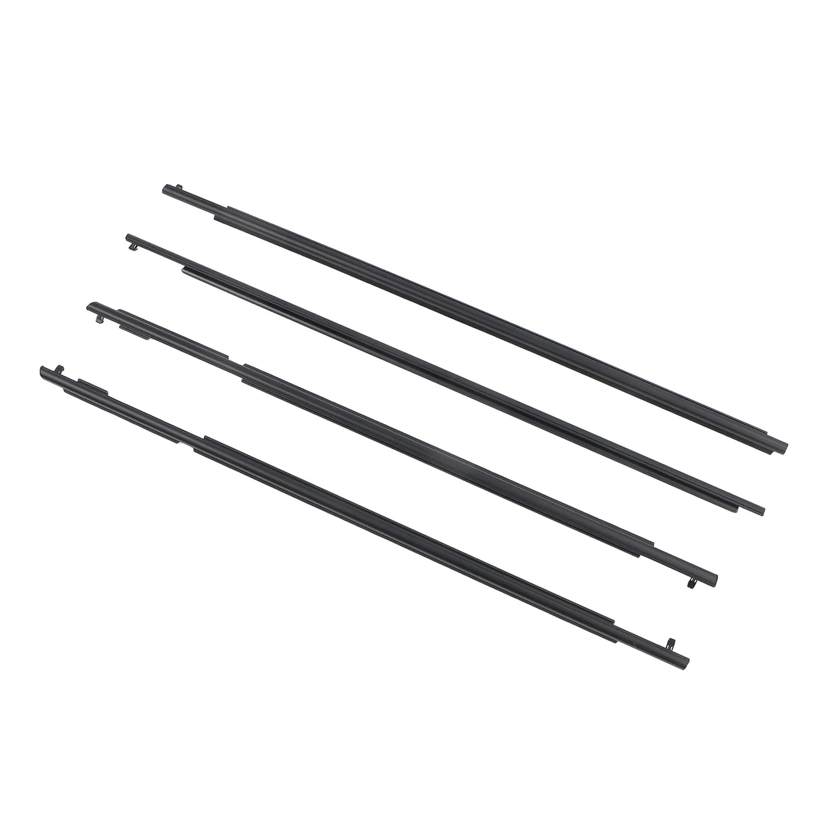 Door Belt Moulding Set 75711‑60072 Window Weatherstrip Sealing Belt for ...