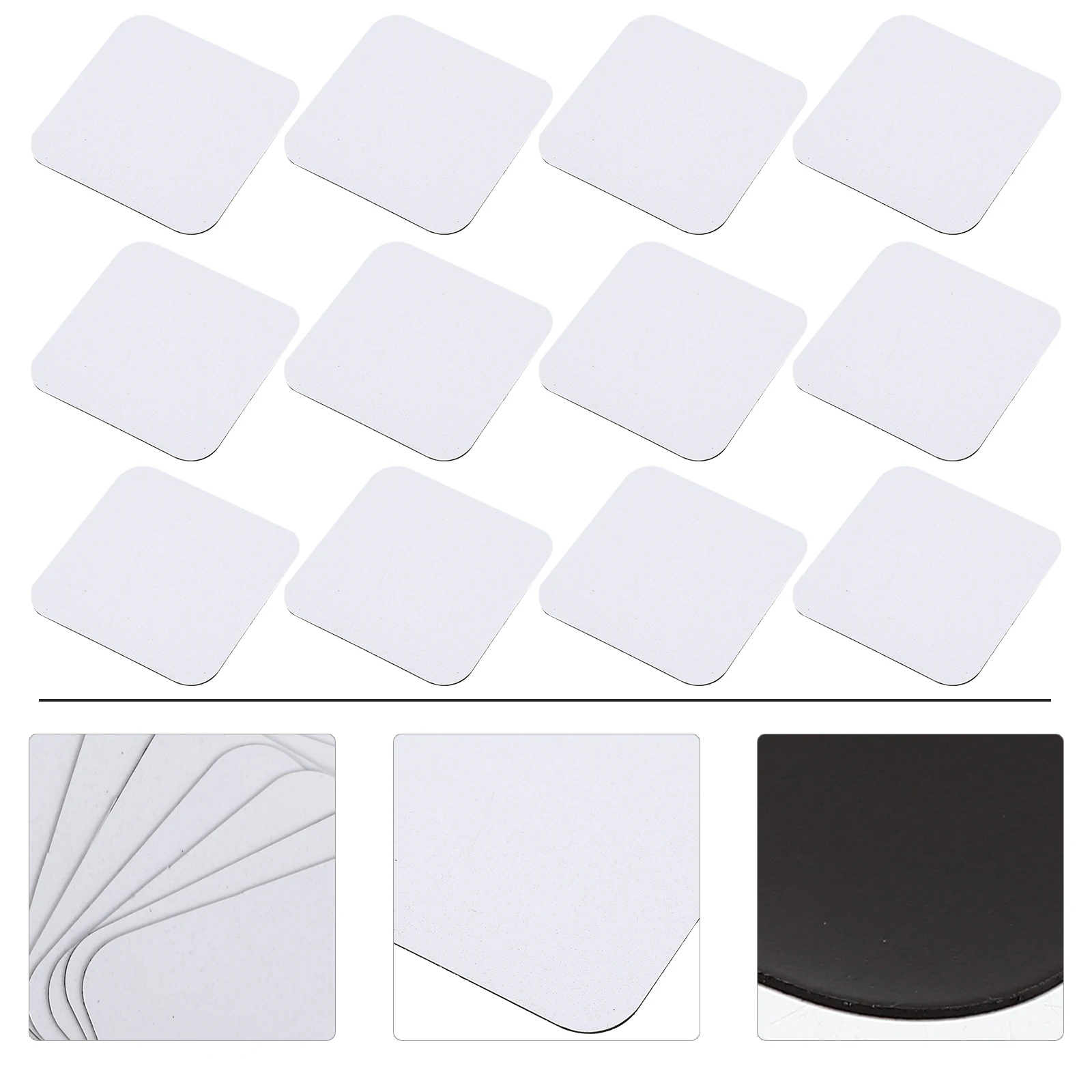 16Pcs Refrigerator Magnets Fridge Magnets Sublimation Blank Magnet ...