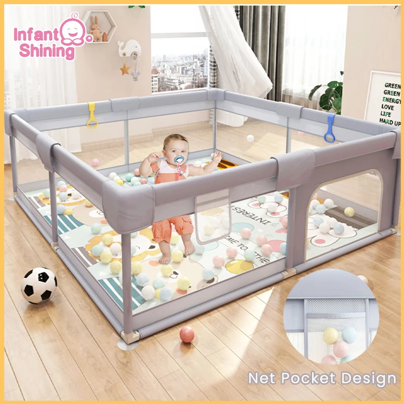 Infant-Shining-Children-fence-with-Foam-Protector-Baby-Playpen-Baby ...