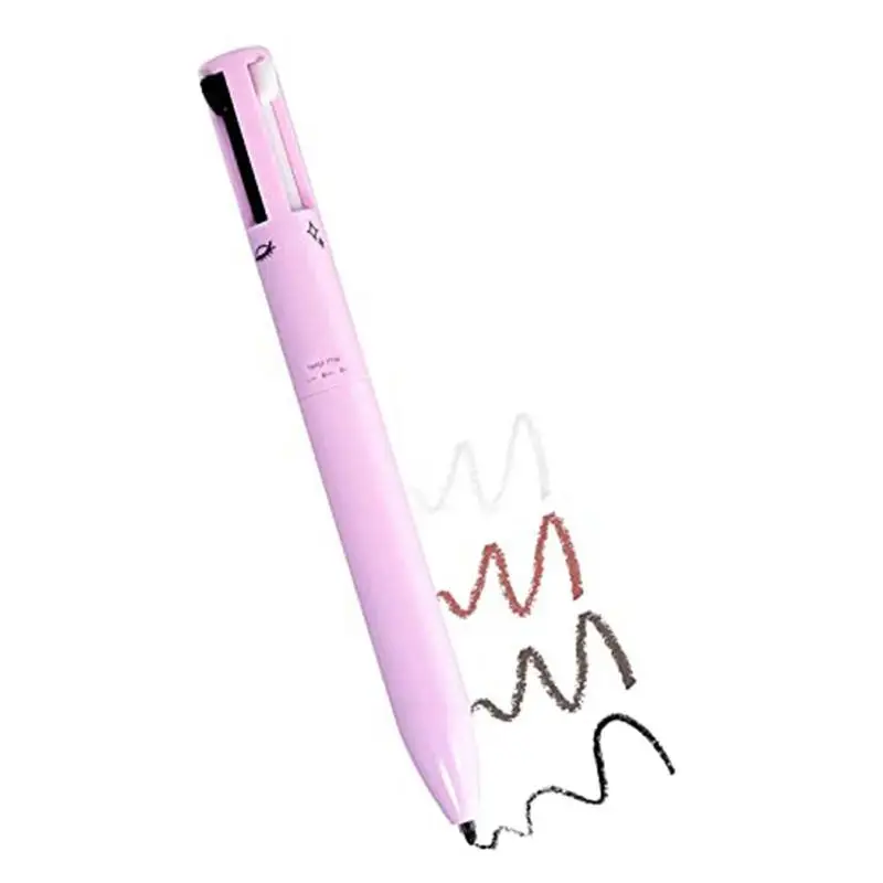 Multifunctional-4-In-1-Cosmetics-Ballpoint-Pen-Eyebrow-Pencil-Revolving ...