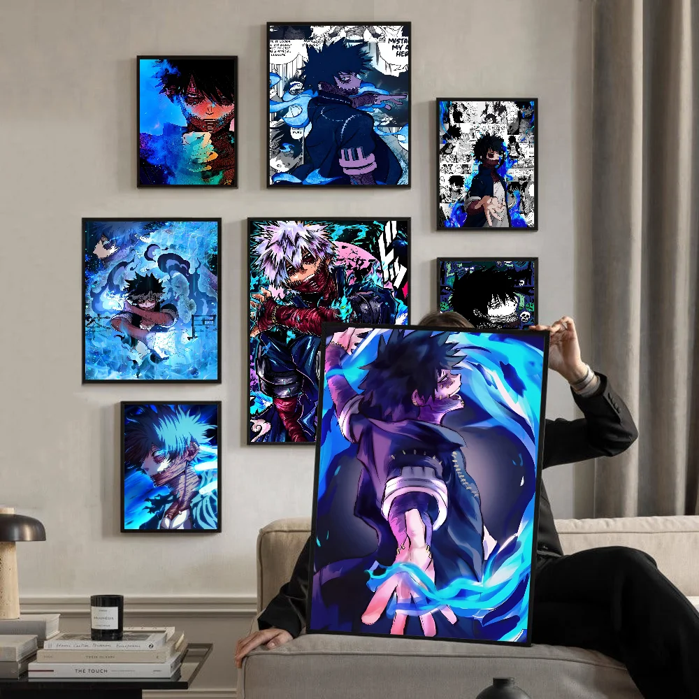 Boku-No-Hero-Academia-Aizawa-Shouta-Dabi-Self-adhesive-Art-Poster ...