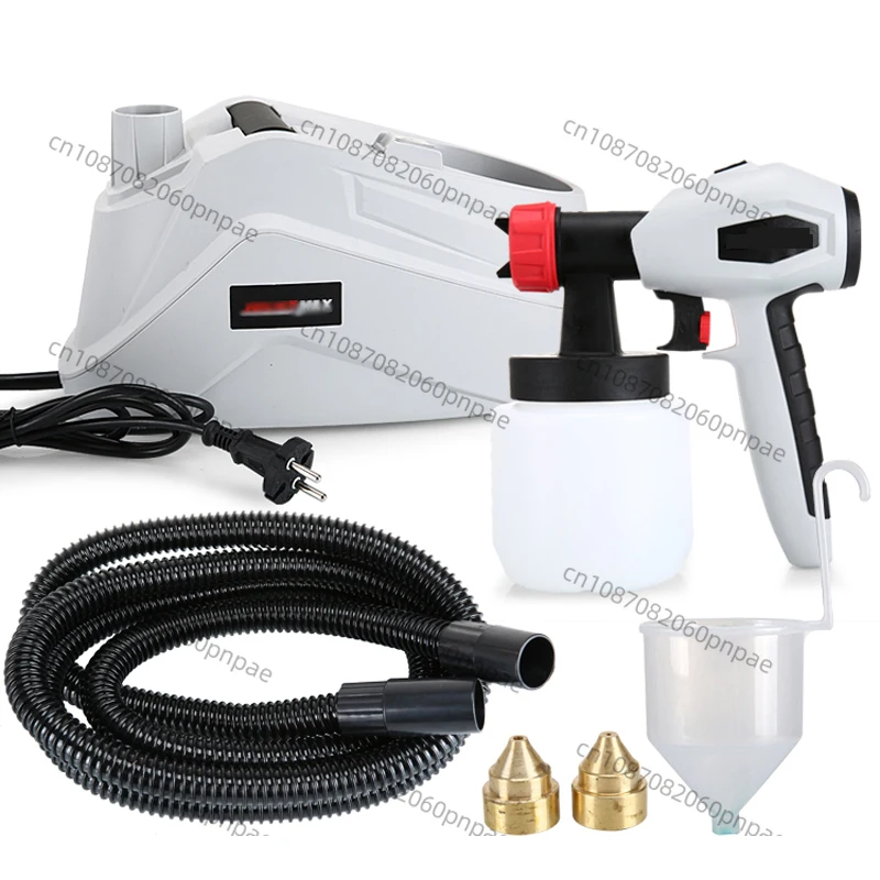 High-Power-Electric-Supercharged-Airless-Spray-Gun-Adjustable-Flow-Auto ...