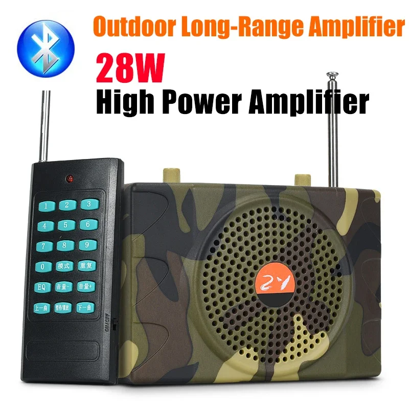 Hunting-Long-range-Camouflage-Wired-Amplifier-28W-Outdoor-Bluetooth ...