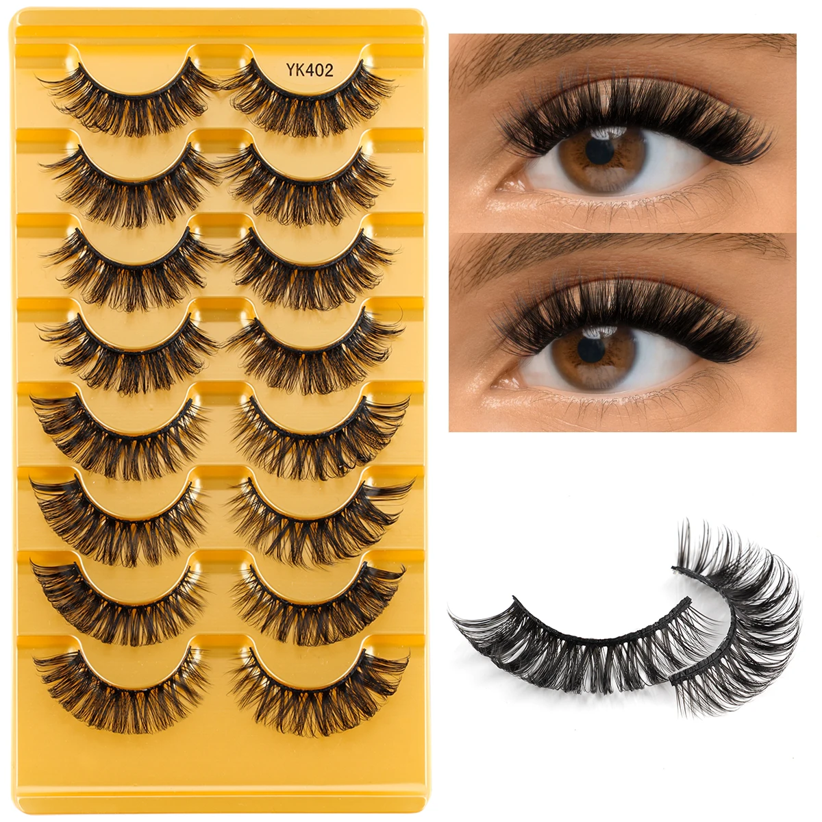 Pesta-as-postizas-esponjosas-extensiones-gruesas-suaves-y-rizadas-Media-extensi-n-Natural-tallo ...