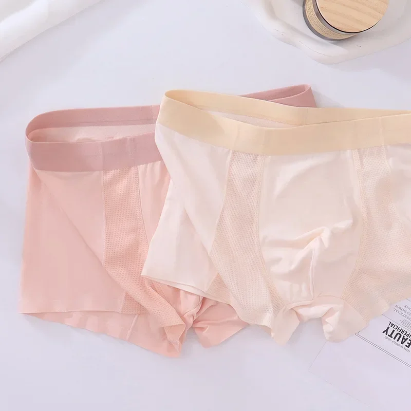 New-Modal-Material-Men-s-Briefs-with-High-Quality-Seamless-Cool-Mesh-Comfortable-and-Breathable ...