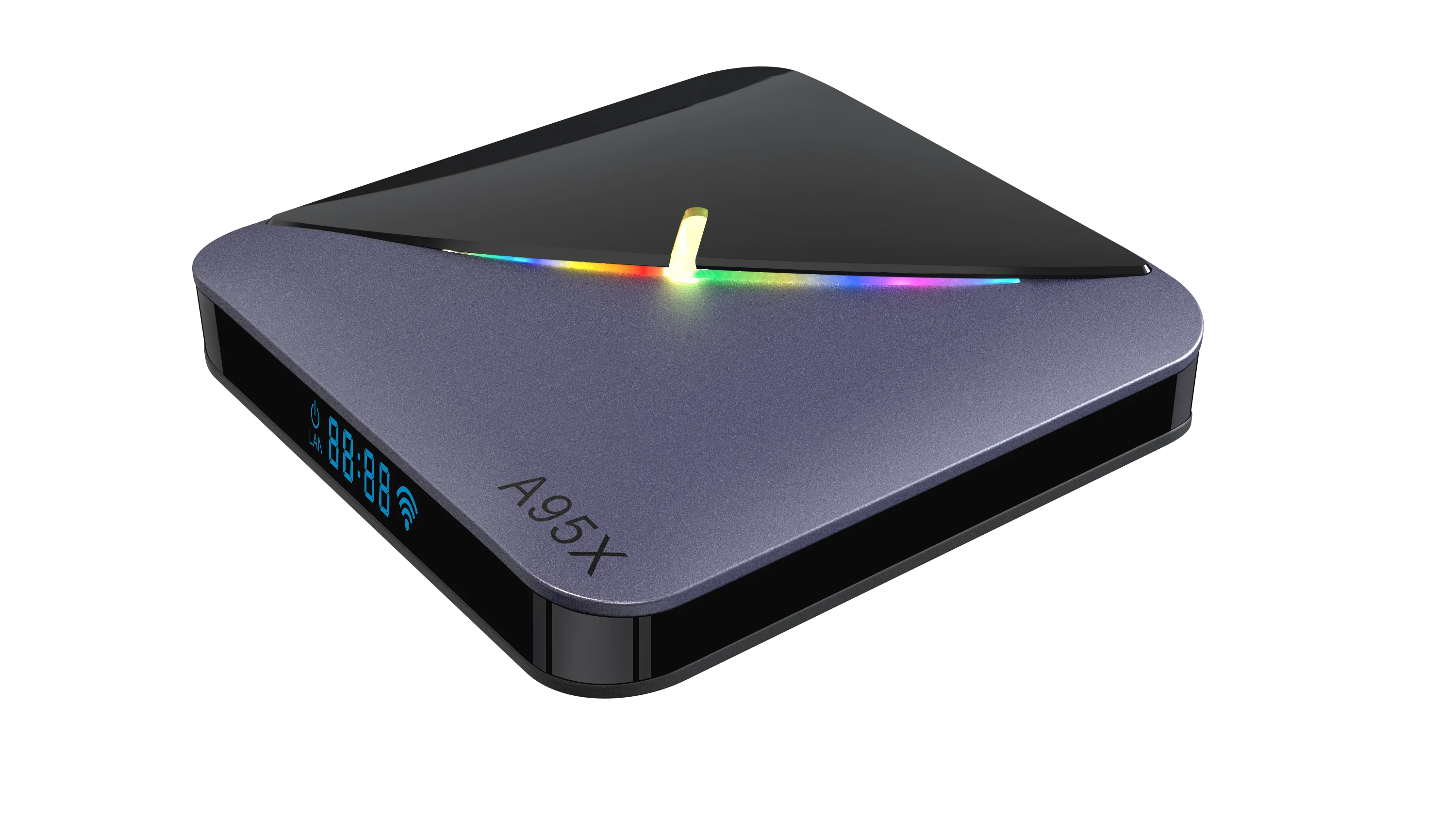 10PCS LOT A95X F3 Air II Smart TV BOX Android 11.0 4K RGB Light 2.4/5G ...