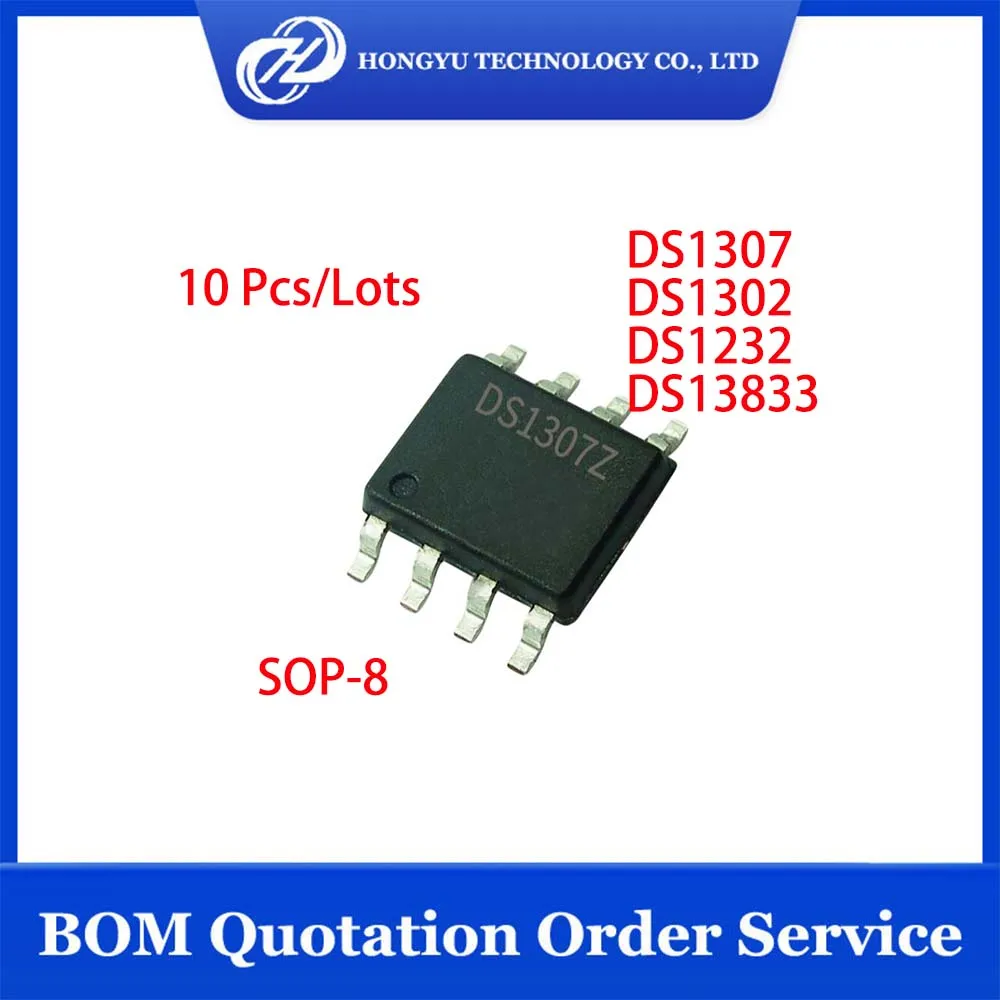 10-Pcs-DS1307Z-DS1307-1307-DS1302-DS1232-DS13833-IC-RTC-CLK-CALENDAR ...