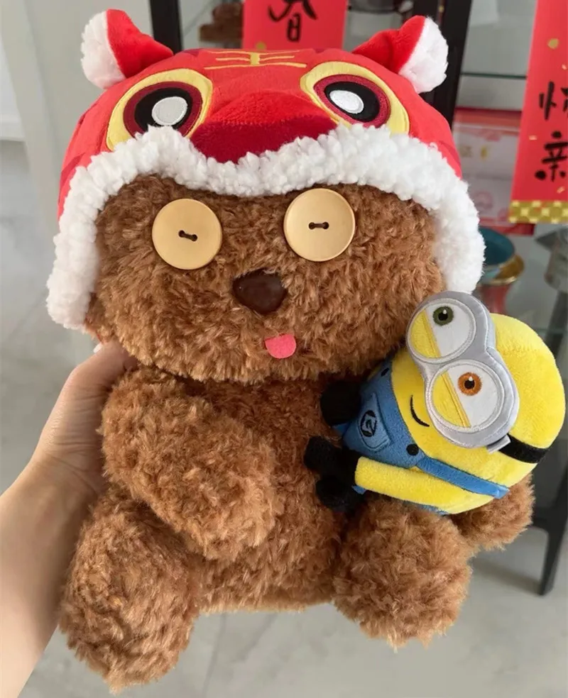Despicable-Me-Minions-Tim-Bobs-Bear-Tiger-Head-Popcorn-Bucket-Plush ...