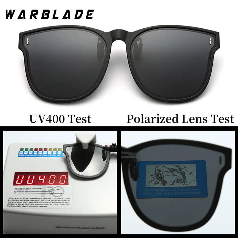 New-Men-Polarized-Sunglasses-Driver-Clip-Sun-Spectacles-Yellow-Night ...