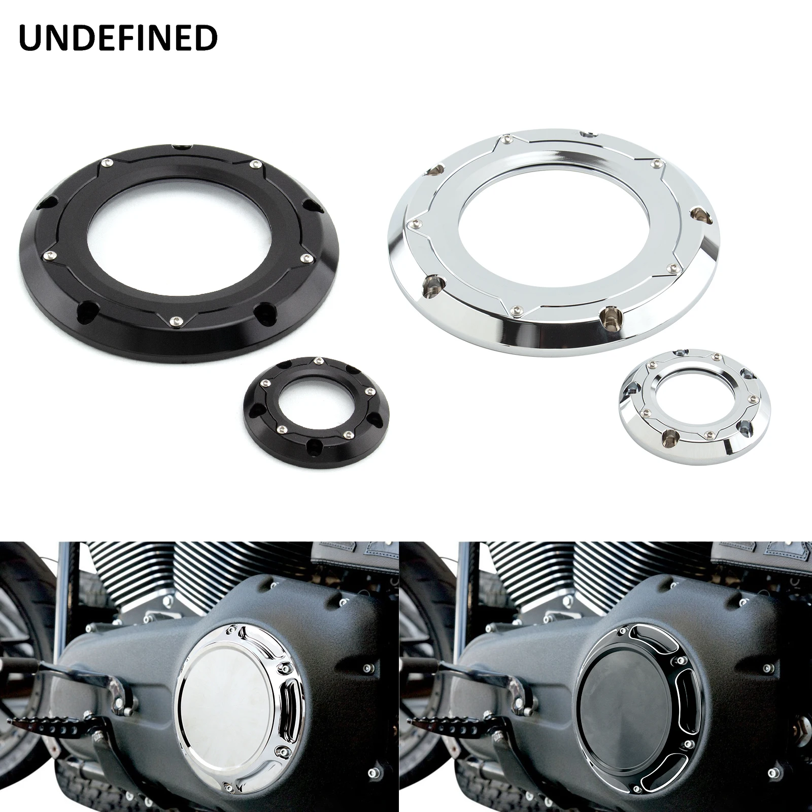 Motorcycle 5 Holes Derby Timing Timer Cover CNC Engine Cover For Harley ...