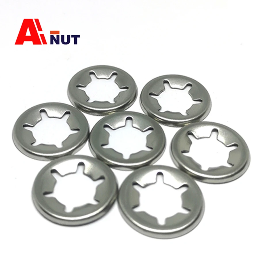 M3-M26 Push Nut 304 Stainless Steel Bearing Locking Washer Clips ,D015 ...