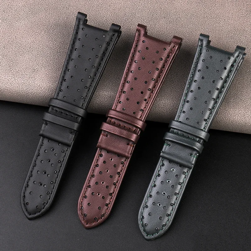 For Versace Large Dial Watch band VBR 8545 Notched Men's and Women's ...