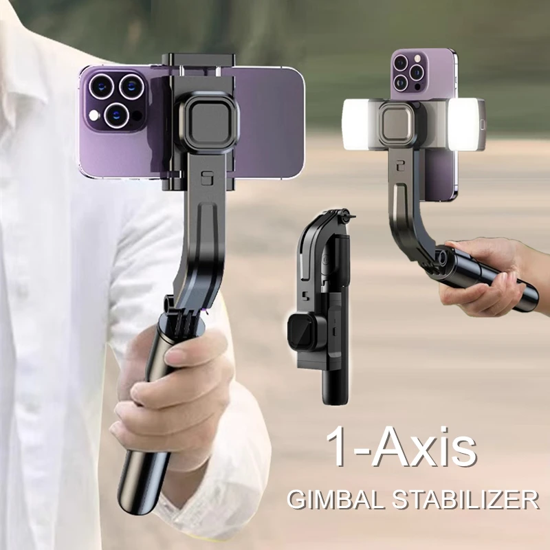 Anti-Shake-1-Axis-Gimbal-Stabilizer-Selfie-Stick-Foldable-Wireless ...