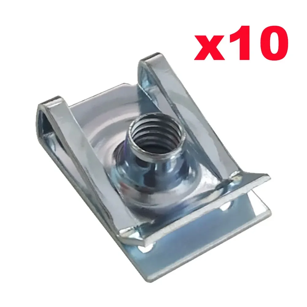 Clips-tipo-U-con-rosca-Tuercas-de-ca-a-para-coche-motocicleta-Scooter ...