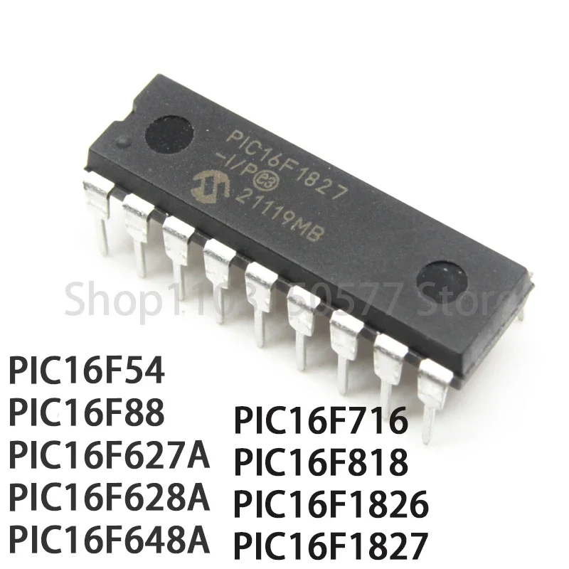 1piece Pic16f54 Pic16f88 Pic16f627a Pic16f628a Pic16f648a Pic16f716
