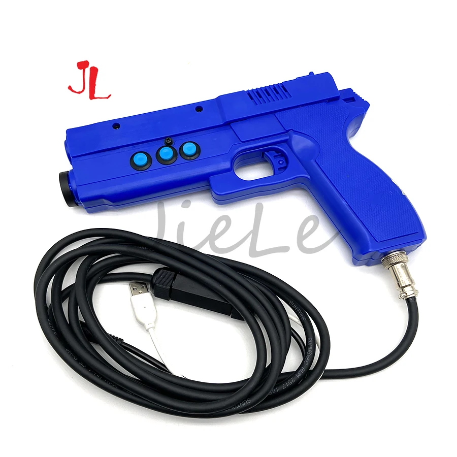 USB-Arcade-Game-Light-Gun-with-4-LED-Sensor-Motor-Electromagnet-Recoil ...