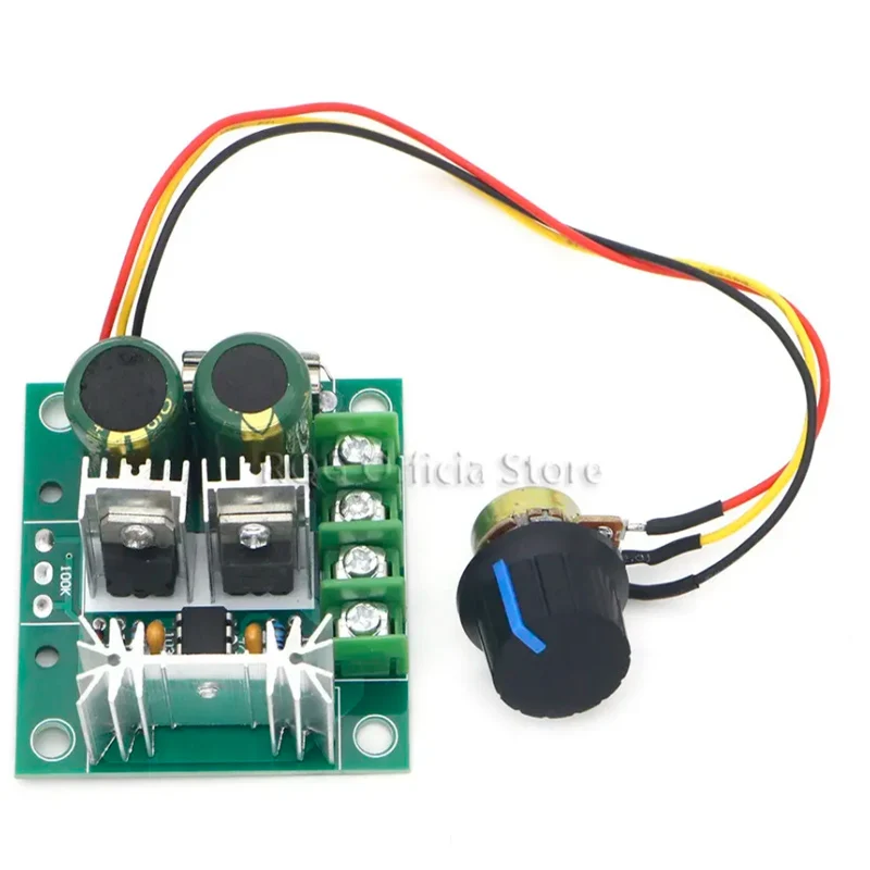 PWM-DC-motor-governor-pump-stepless-speed-regulation-switch-12v-40v-10A ...