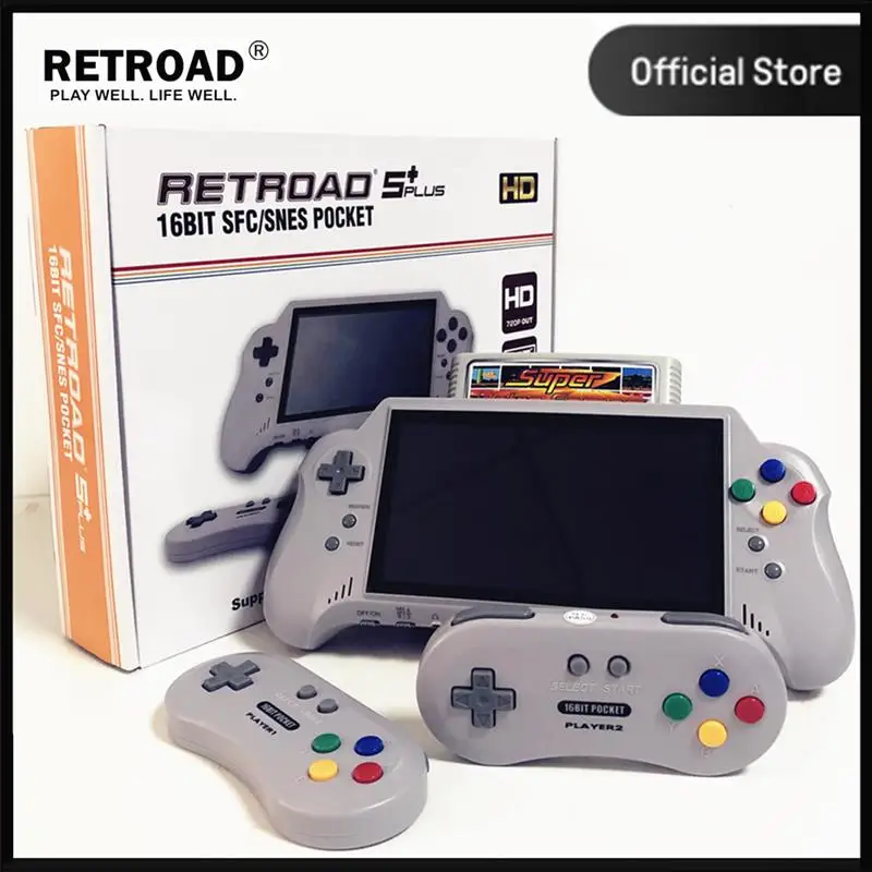 Ultra-SNES-POCKET-RETROAD-5PLUS-Console-de-Videogame-Jogador-Port-til-7 ...