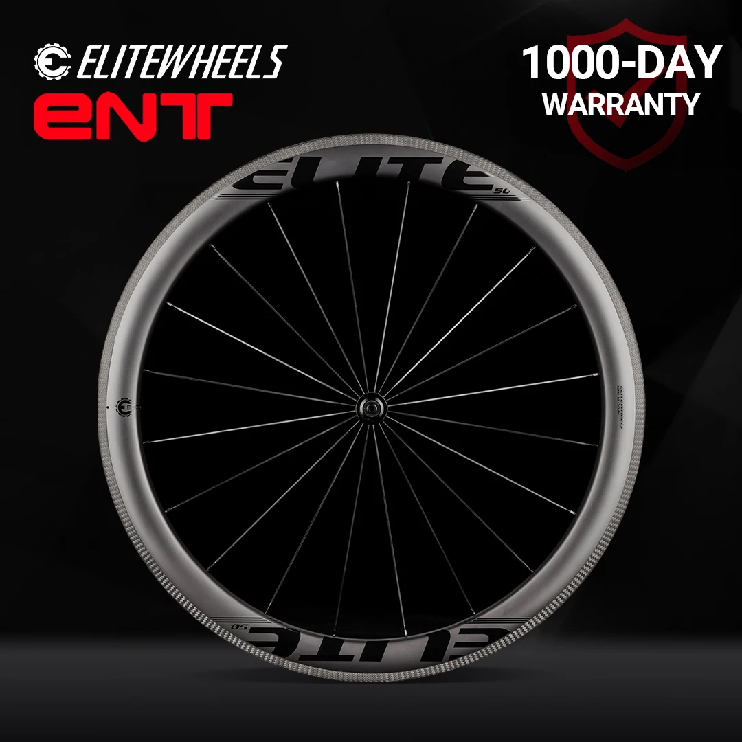 ELITEWHEELS-700c-Road-Bike-Carbon-Wheelset-ENT-UD-Matte-Bicycle-Wheels ...