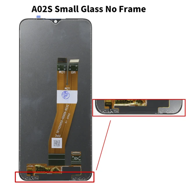 Pantalla LCD Original de 6,5 pulgadas para Samsung Galaxy A02s, repuesto de montaje de ...