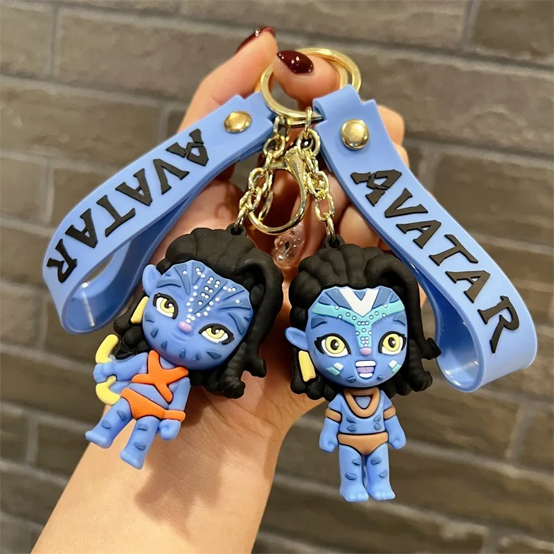 Creative Cartoon Avatar Keychain Trendy, Cute, and Adorable Q-style ...