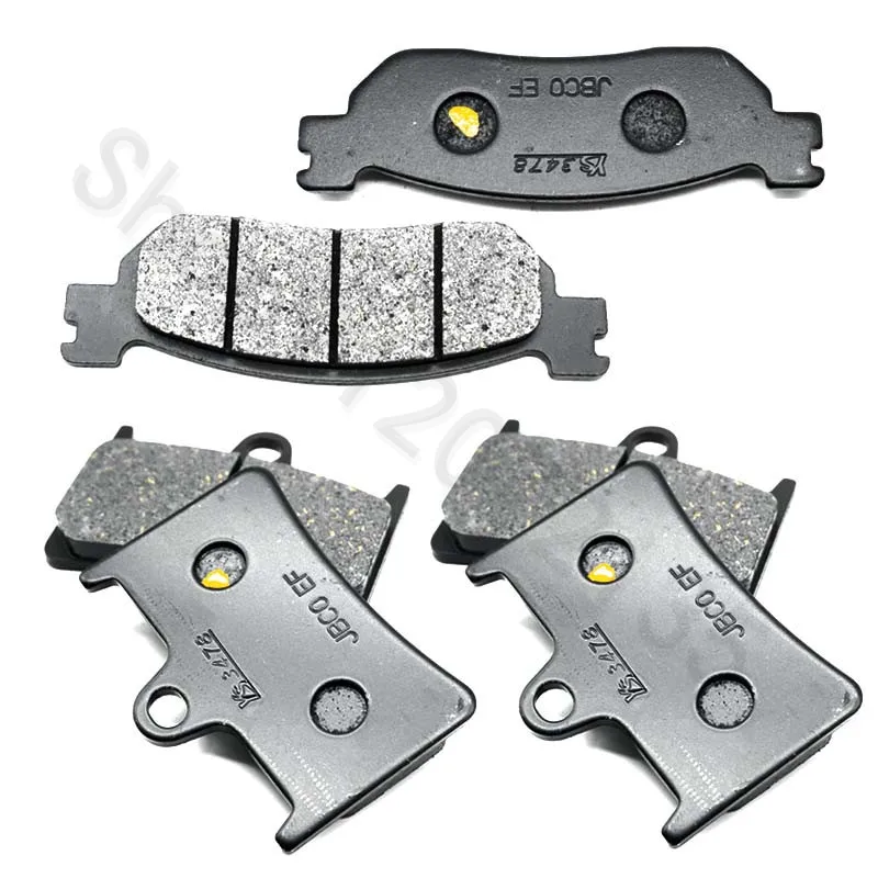 Motorcycle Front Rear Brake Pads Disc parts For Yamaha YZF-R1 2002-2003 ...