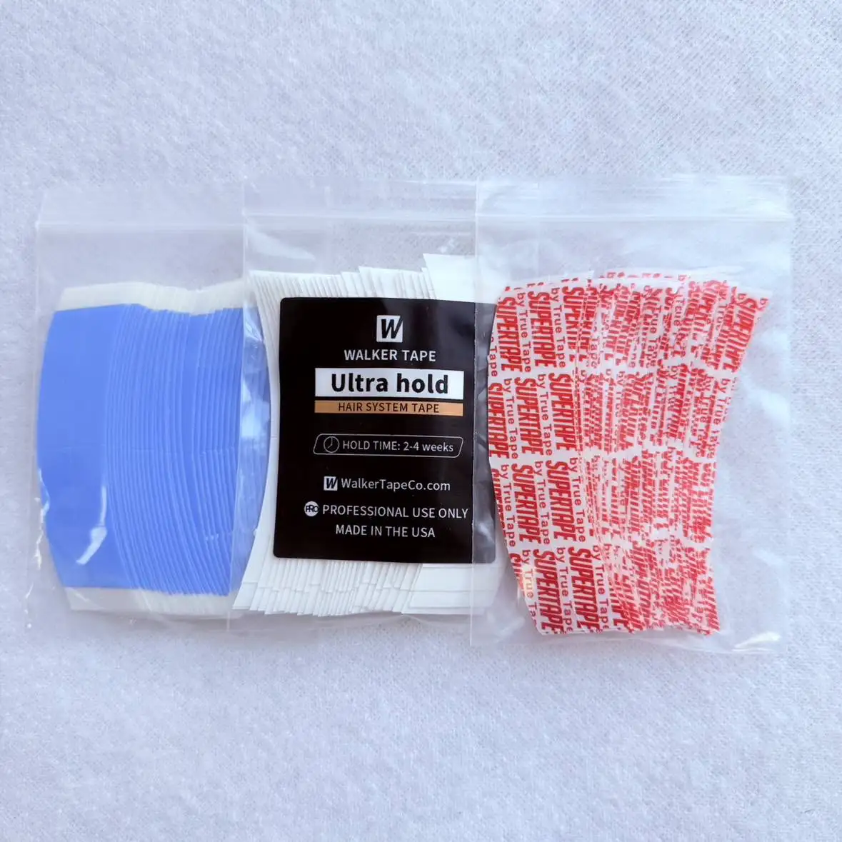 36pcs Curved walker tape Double-sided ultra hold tape hair system tape ...