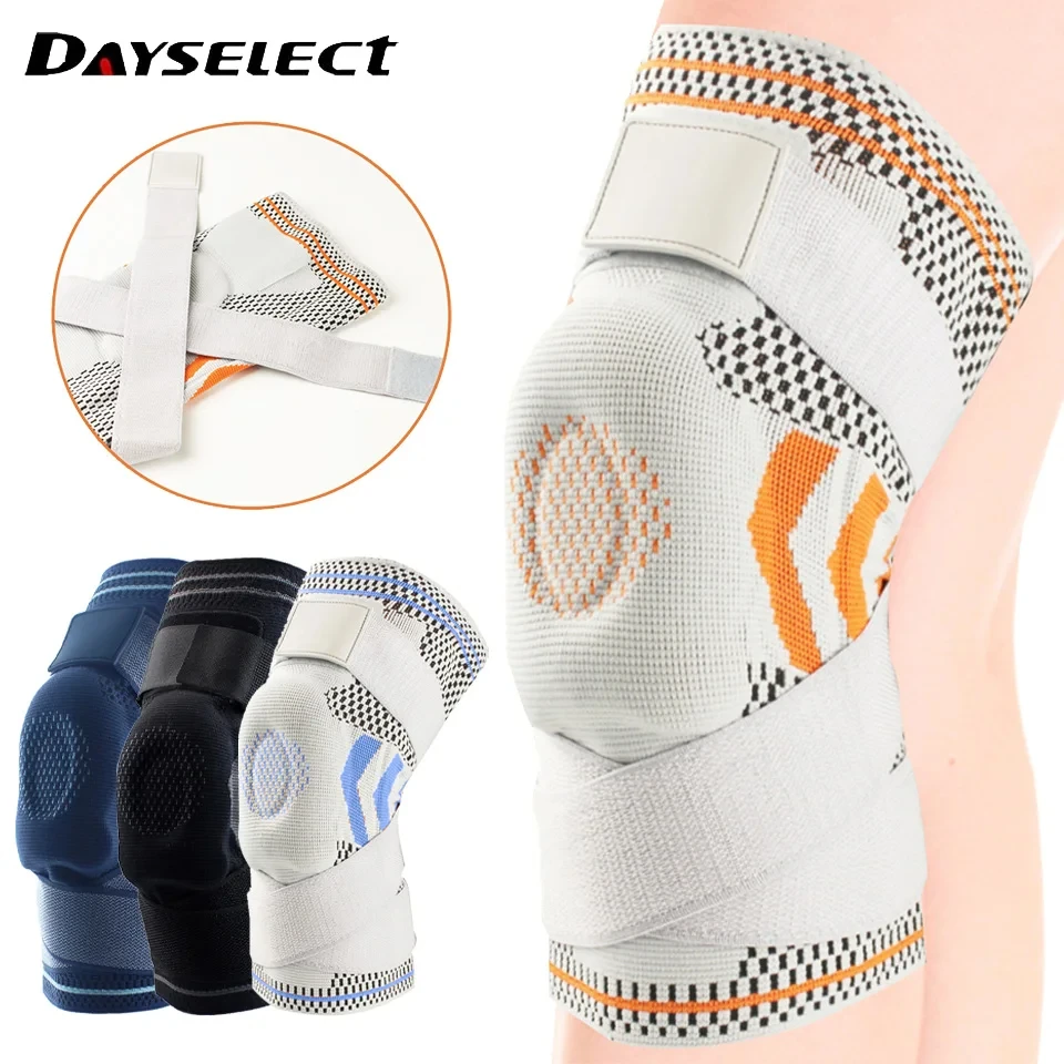 Genouill-re-de-compression-professionnelle-avec-coussretours-en-gel ...