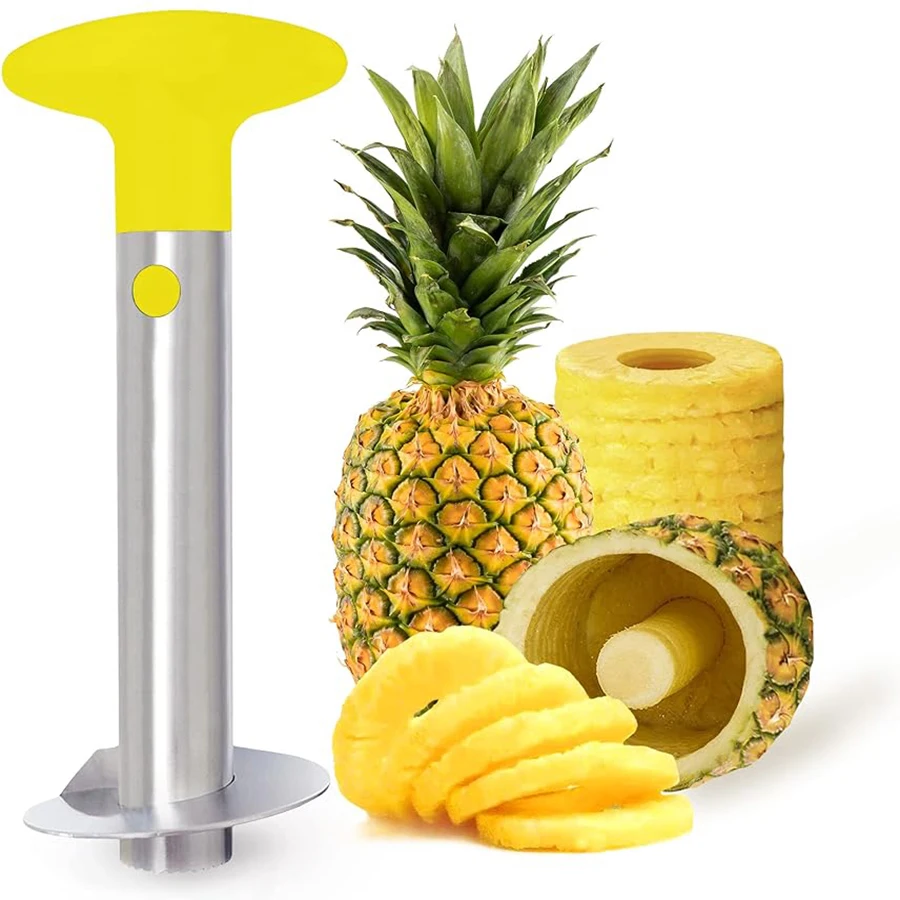 Pineapple-Corer-and-Slicer-Tool-Stainless-Steel-Pineapple-Core-Remover ...
