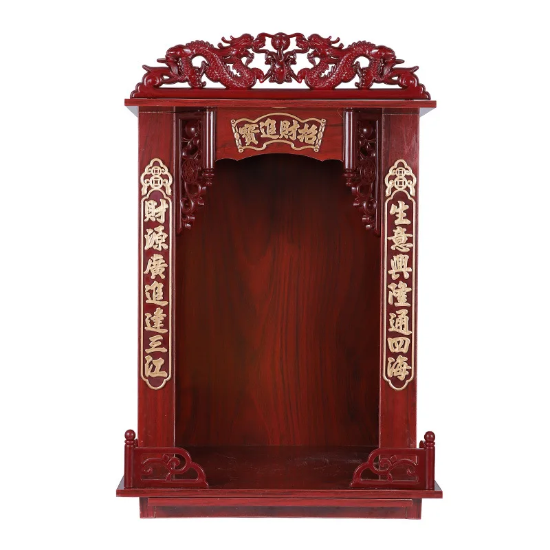 Wall-Hung-Buddhist-Niche-Assembly-Shrine-Household-Worship-Platform ...