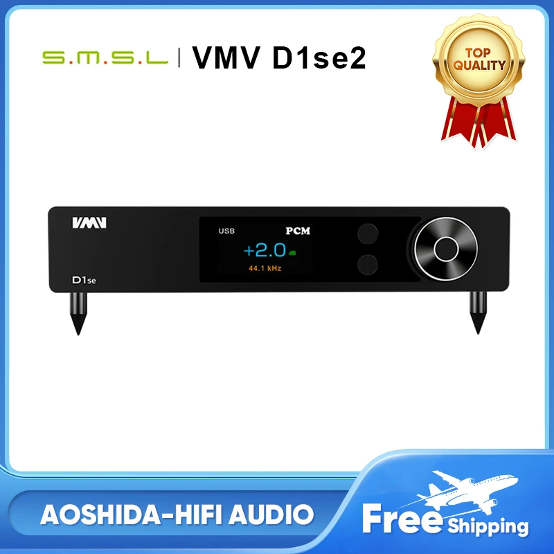 SMSL-VMV-D1se2-HI-RES-USB-DAC-MQA-CD-Audio-Decoder-ES9039MSPRO-XMOS ...