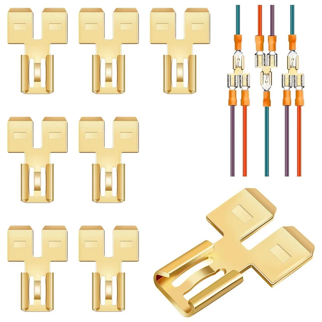 Piggyback Cable 8-Pack Double Spade Connectors - Quick Electrical ...