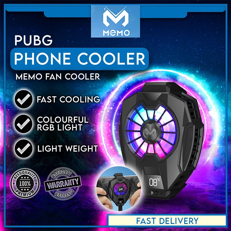 MEMO DL05 DL06 FL05 Mobile Phone Cooler Cooling Fan Radiator For Cell ...
