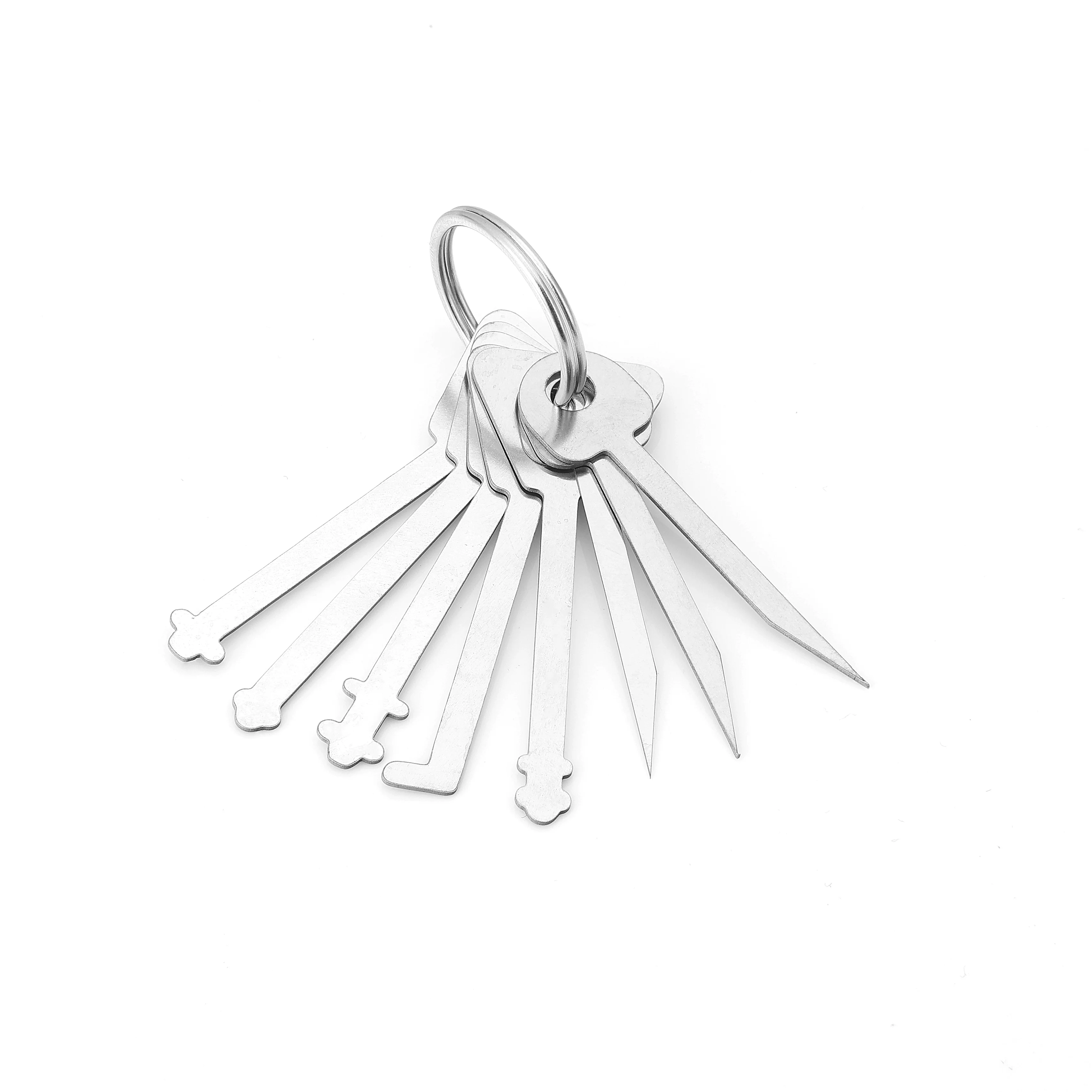 Master Keys Skeleton Lock Hook Warded Pick Open Doors Key Set Tools for ...