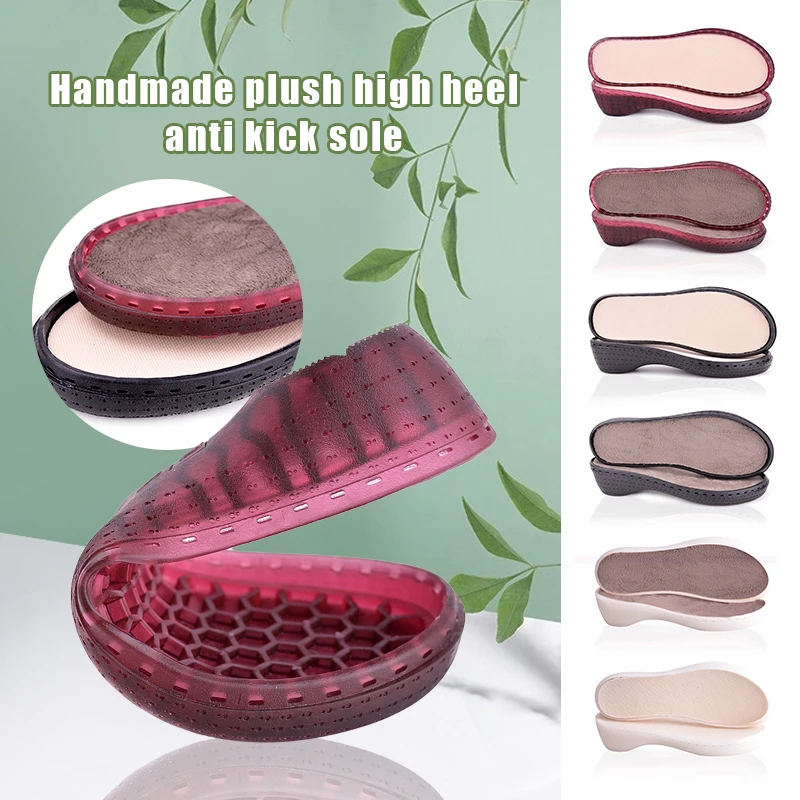 Soft-Rubber-Outsoles-Hand-made-Hook-Velvet-Shoes-Soles-Anti-Slip ...