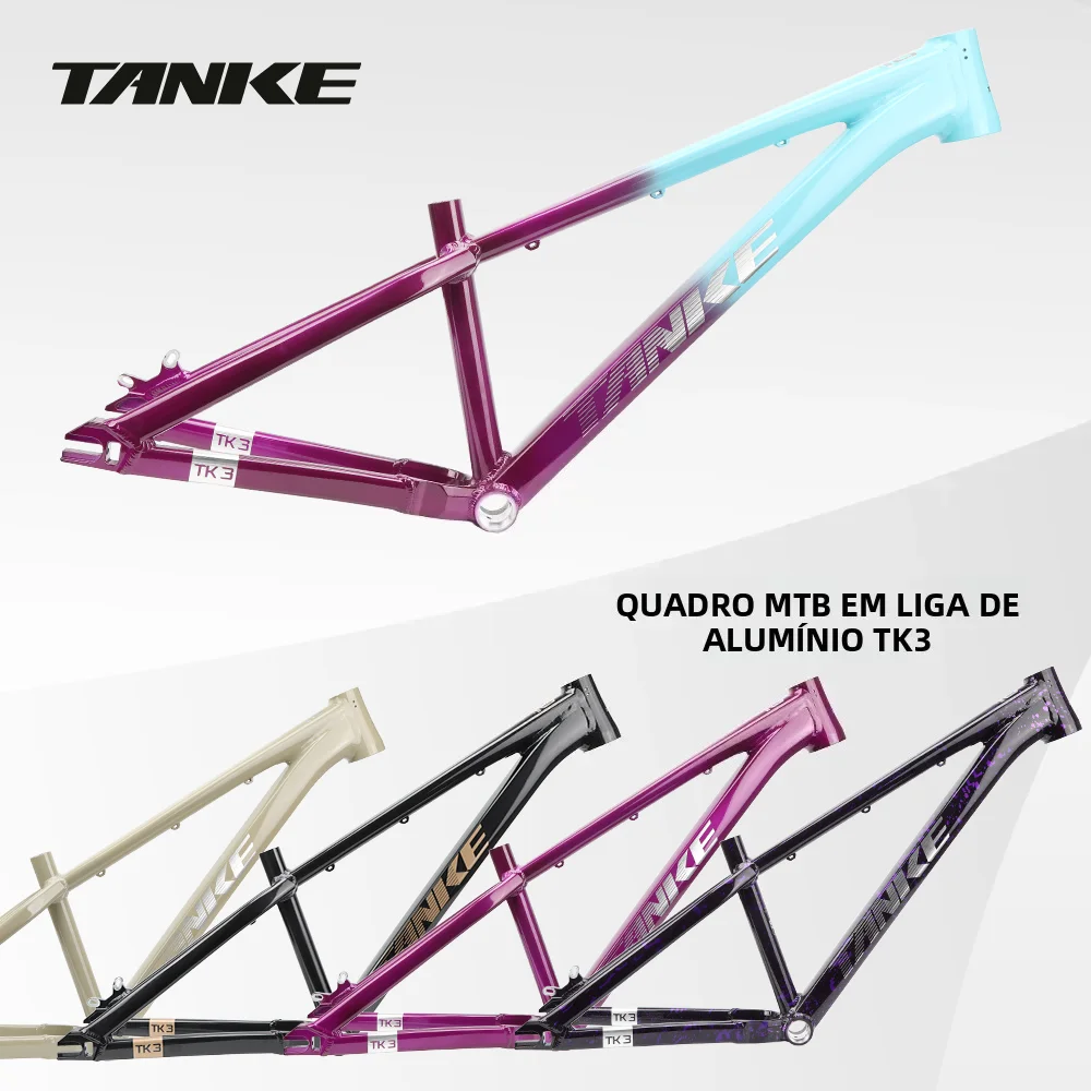 Tanke quadro de salto de sujeira de 26 polegadas, ultraleve, liga de ...