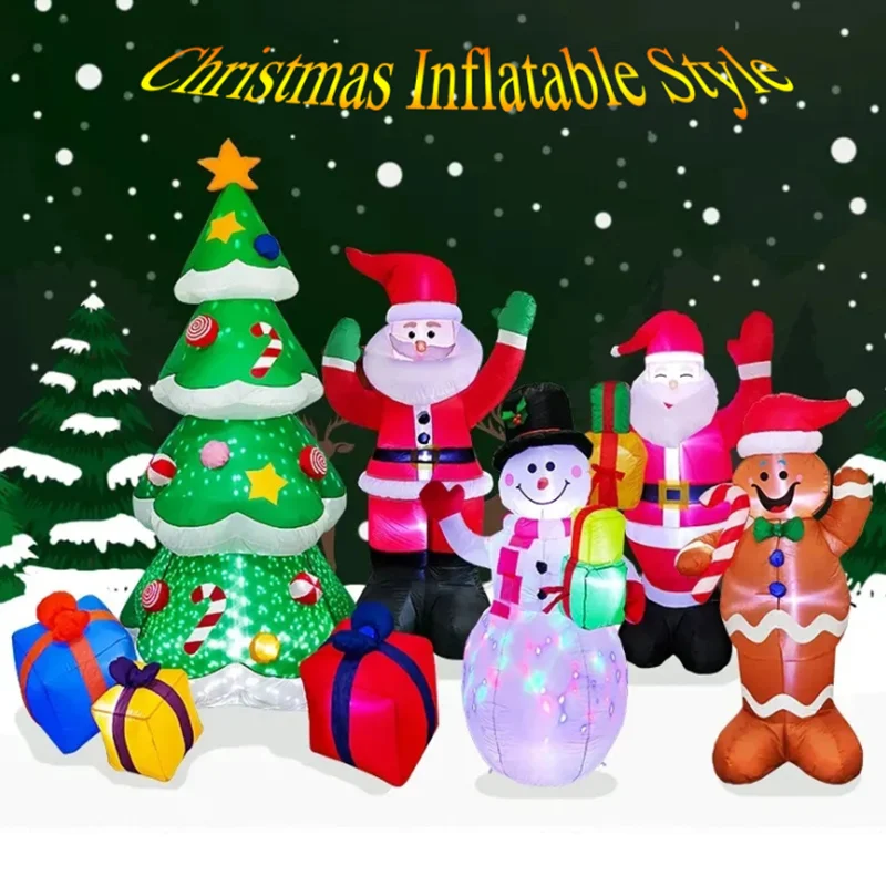 Decoraci-n-de-estilo-inflable-de-Navidad-con-luces-LED-integradas ...
