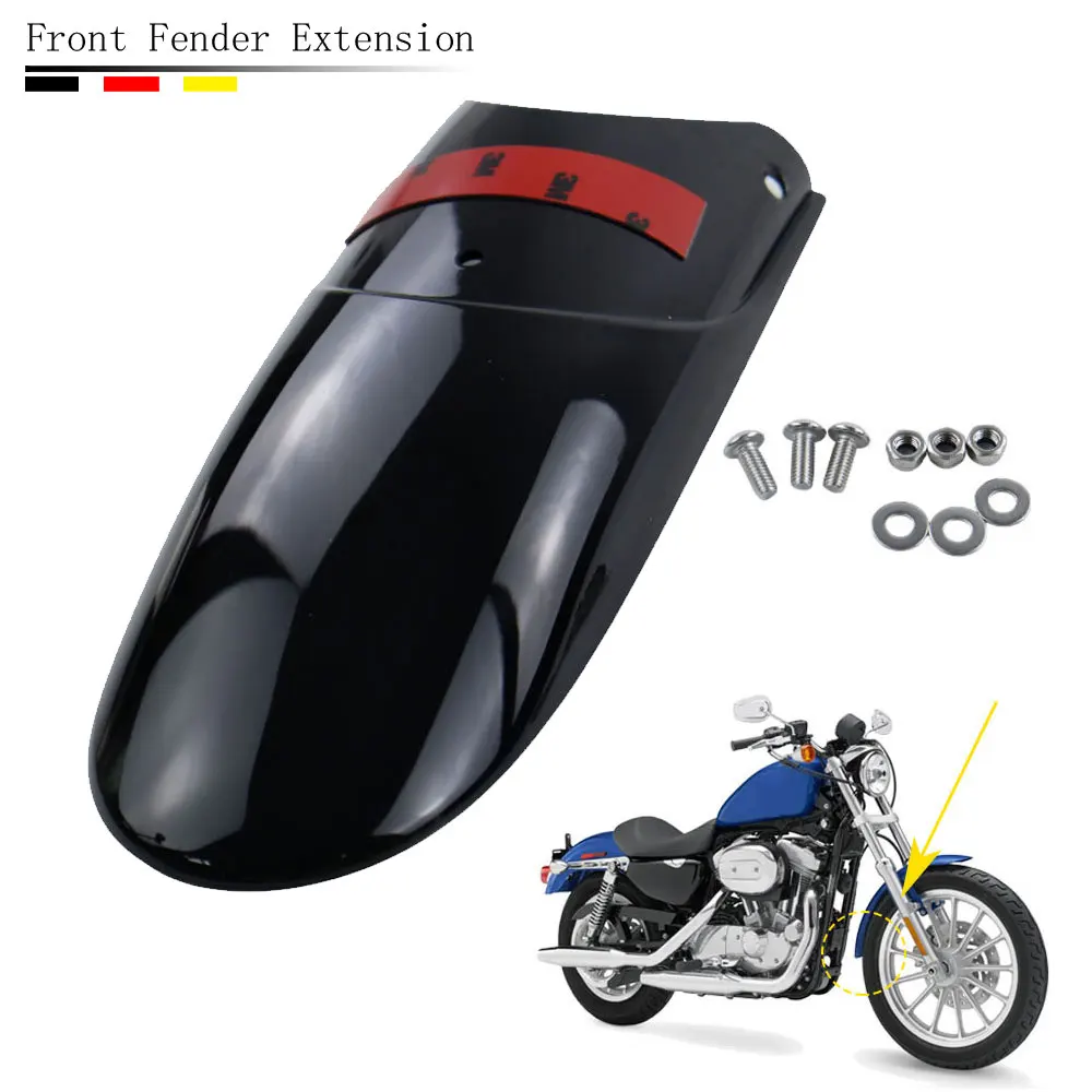 Motorcycle-Accessories-Front-Fender-Extender-Rear-Mudguard-Extension ...