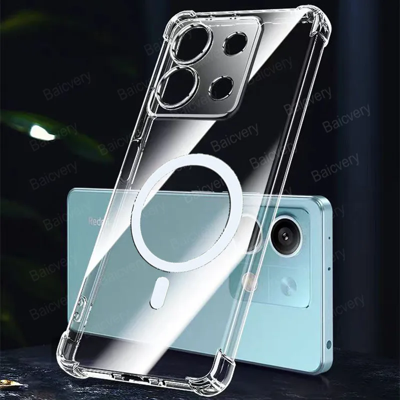 For-Casing-For-Redmi-Note-13-4G-5G-13-Pro-Clear-Transparent-Anti-Drop ...