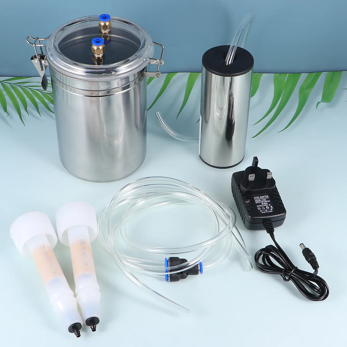 2-L-Electric-Milking-Machine-Goat-Milk-Suction-Vacuum-Pump-Household ...