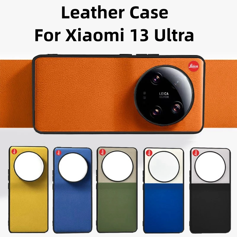 Leather-Case-For-Xiaomi-13-Ultra-Official-Color-Ultra-Thin-Shockproof ...
