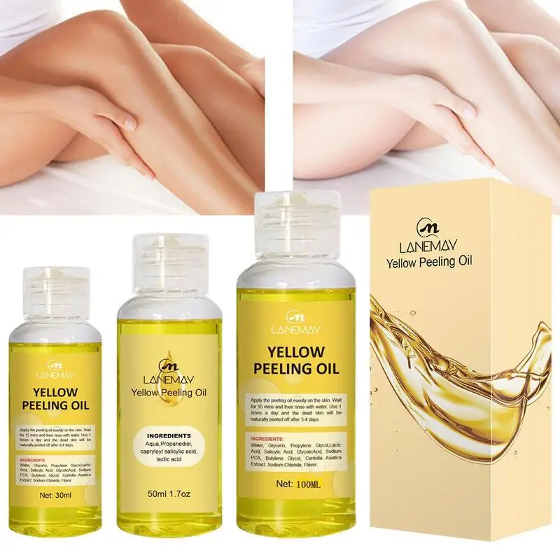 Yellow-Peeling-Oil-exfoliates-removes-skin-moisturizes-lightens-melanin ...