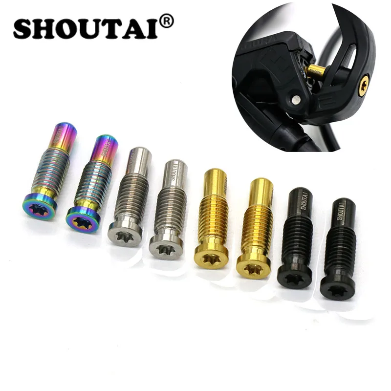 Bike Tc4 Titanium Alloy Handbrake Screw Brake Lever Adapter Screw For ...