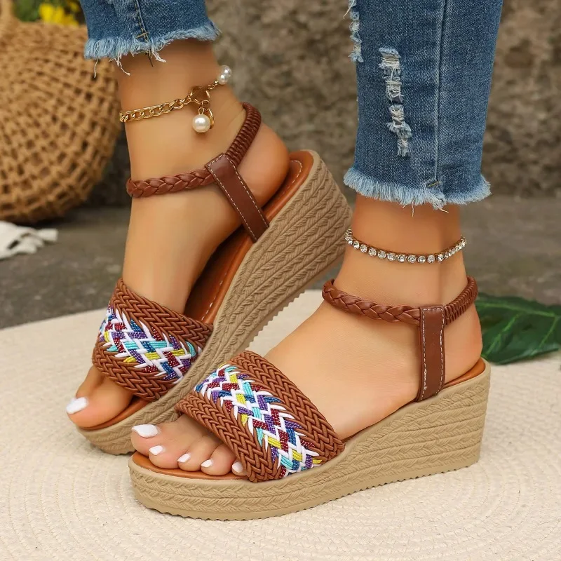 Women-s-Wedges-Sandals-2024-Spring-Summer-Shoes-for-Women-Platform-Wear ...