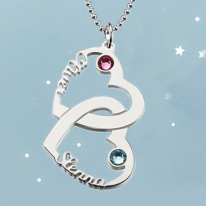 Personalized Necklace Name | Necklaces Couples | Custom Pendant ...